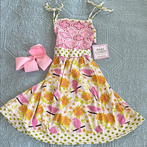 Ann Loren | Dresses | Nwt Ann Loren Pink And Yellow Floral Dress Sz 78 ...